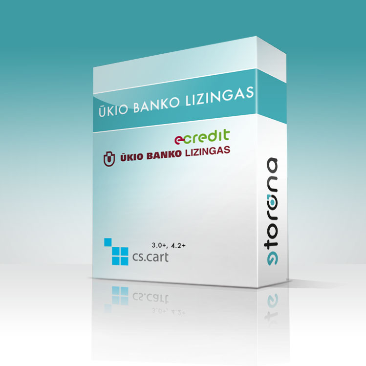 Cs-cart SB lizingo atsiskaitymo modulis - Naujasdizainas.com